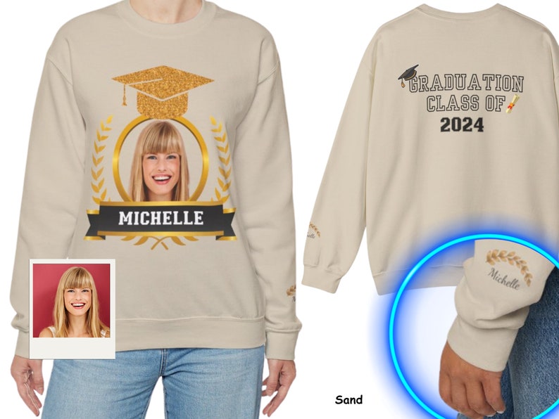 Custom Graduation Class of 2024 Sweatshirt Graduation Gifts Graduate ...