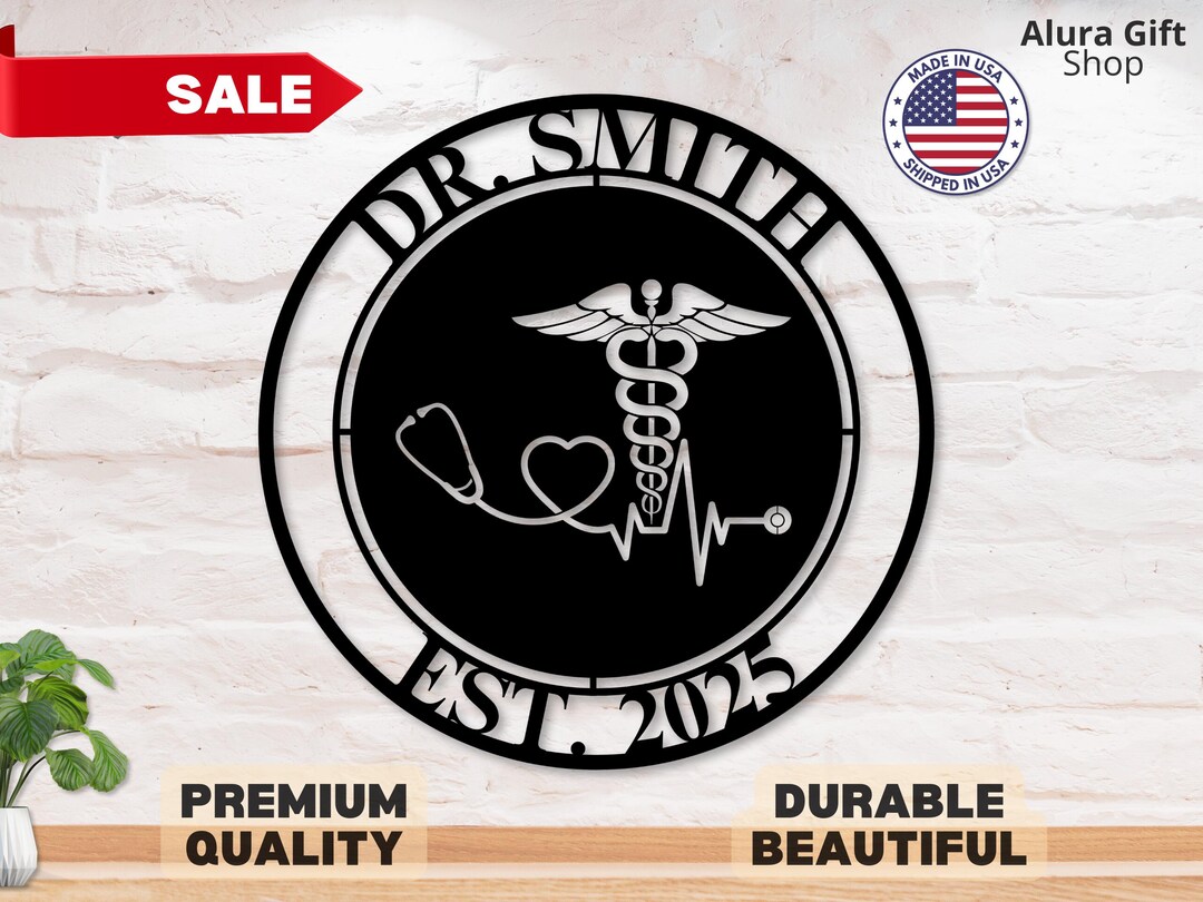 Custom Doctor Office Decor Doctor Wall Art Doctor Office Sign for ...