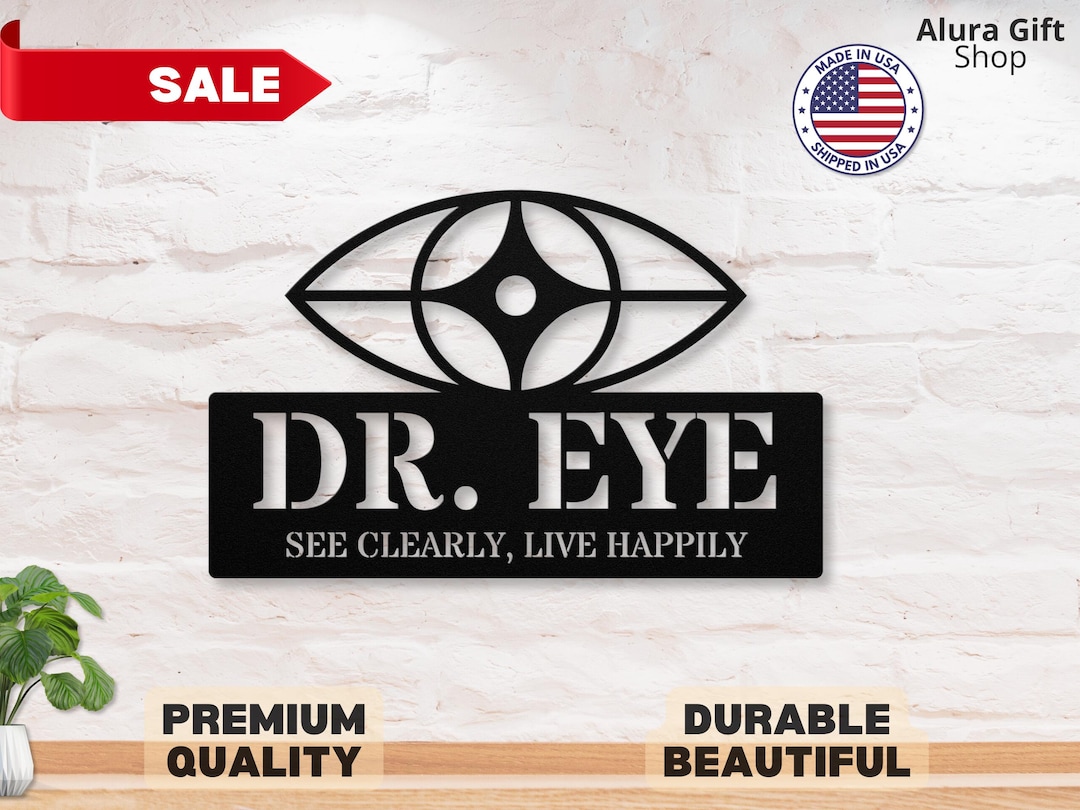 Custom Optometrist Sign Eye Doctor Signs Optometry Sign Eye Doctor ...