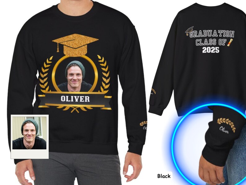 Custom Graduation Class of 2024 Sweatshirt Graduation Gifts Graduate ...