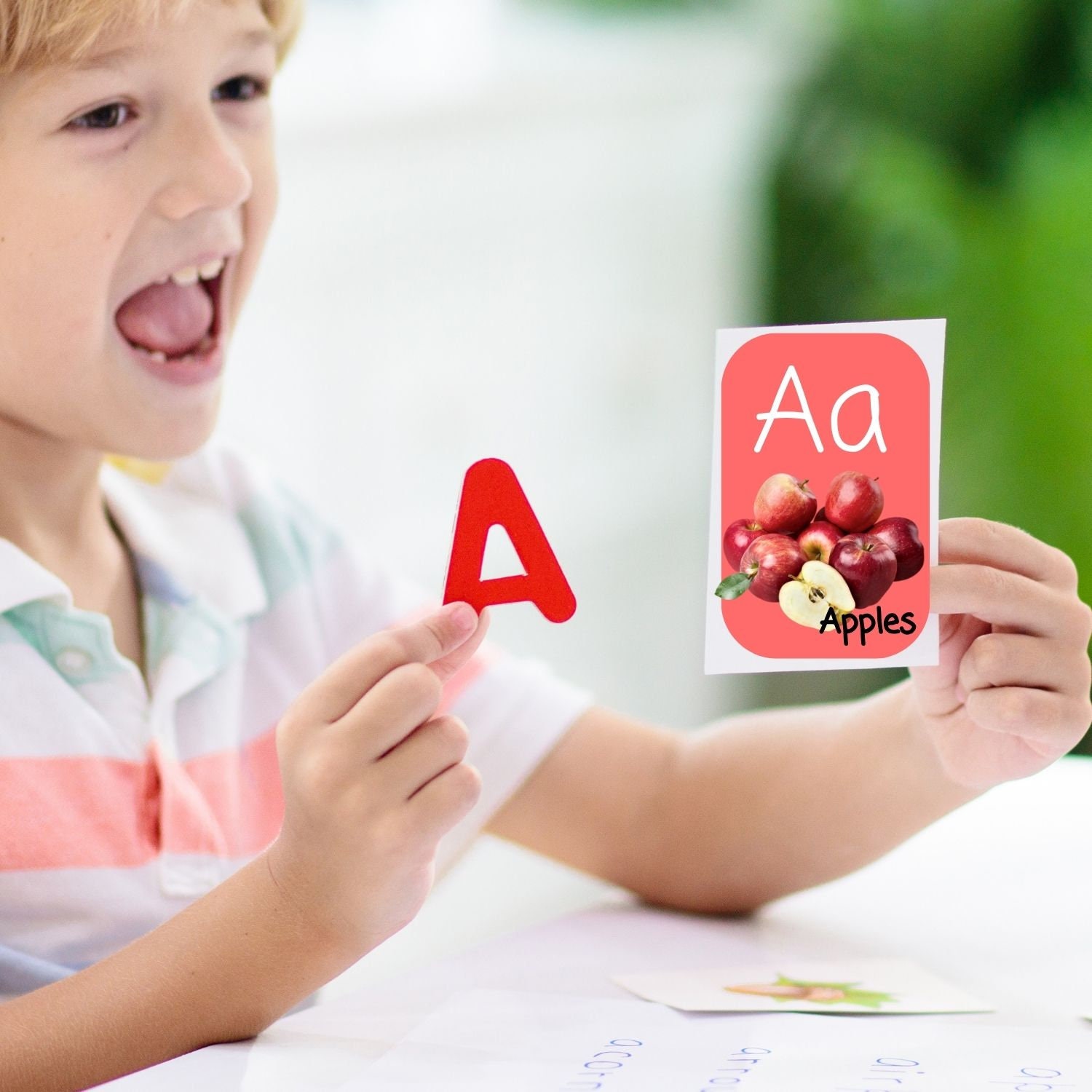 Farm Theme ABC Flashcards | Printable Flashcards | Alphabet Flashcards ...