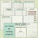 Botanical Homeschool Planner, Printable Planner, Minimalist Planner - Etsy