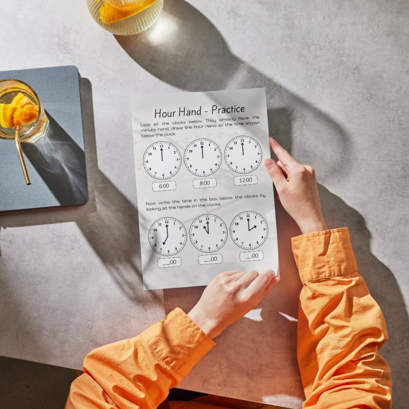 Telling Time: A Lesson on How to Read an Analog Clock, Homeschool ...