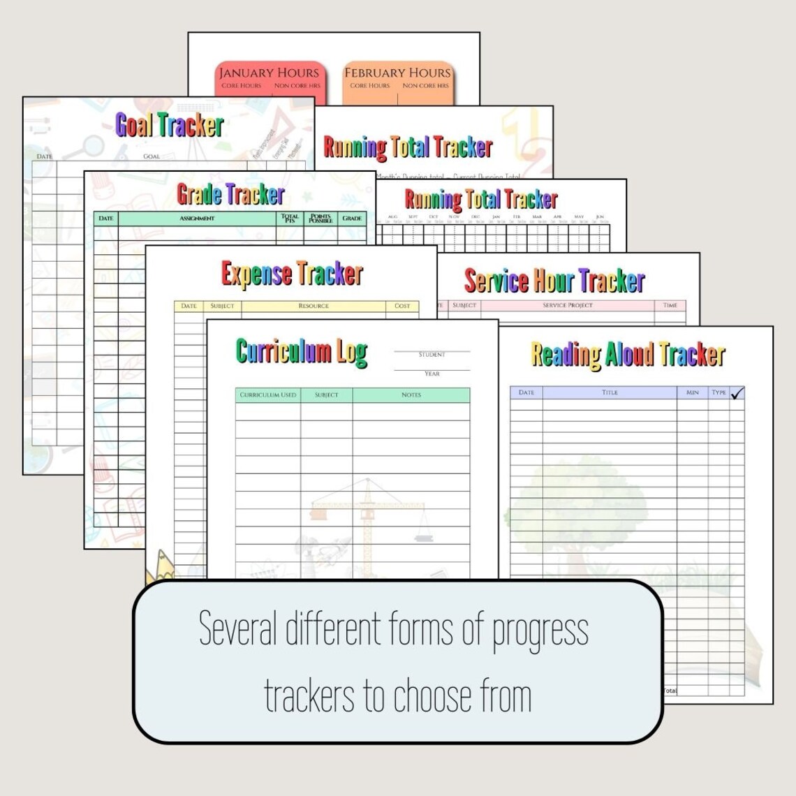Printable Homeschool Planner, Complete Homeschool Bundle - Etsy
