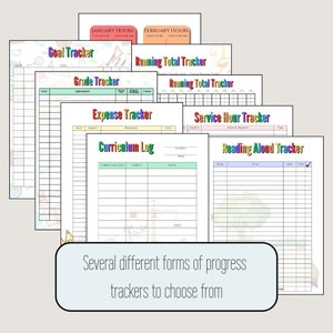 Printable Homeschool Planner, Complete Homeschool Bundle - Etsy