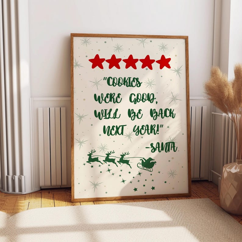Funny Christmas Decor, Christmas Wall Art, Printable Wall Art, Trendy ...