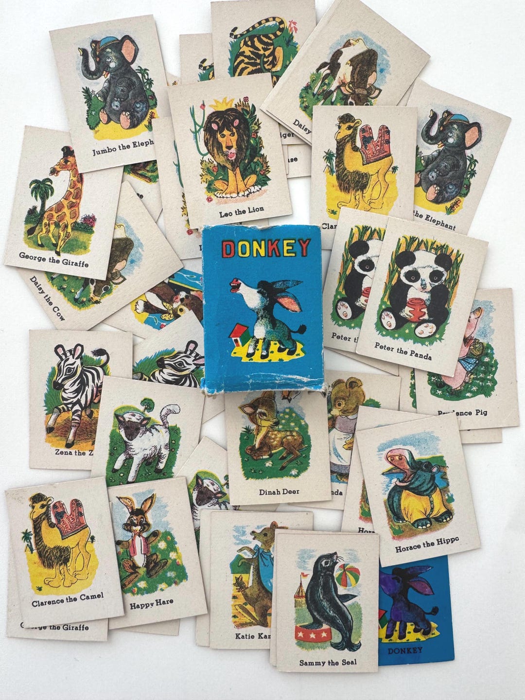 Miniature DONKEY Card Game, Hong Kong, Retto Games, Craft Supply ...
