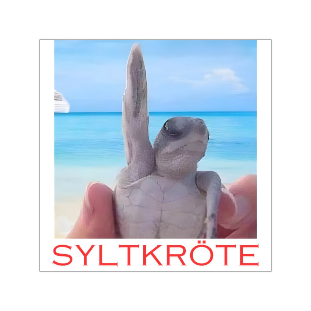SYLTKRÖTE Sticker Funny Humor Stickers German Meme - Etsy