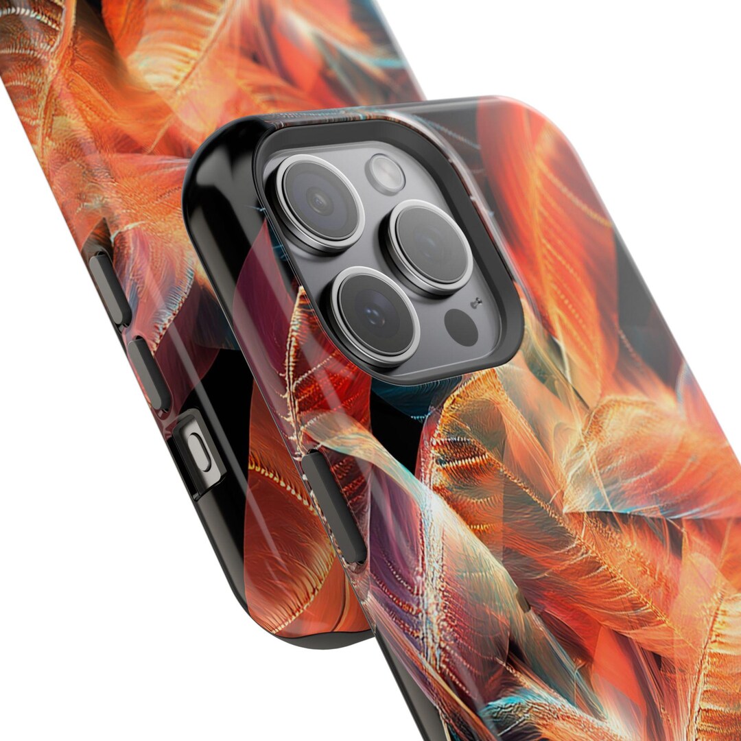 Holographic Neon Flowers Magnetic Tough Cases for iPhone 002 - Etsy