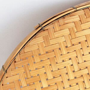 Thai Traditional Threshing Basket Dimensions 18 Inches | Bamboo Tray ...