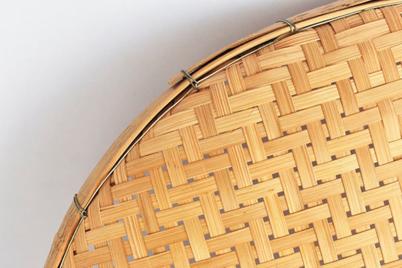 Thai Traditional Threshing Basket Dimensions 18 Inches | Bamboo Tray ...