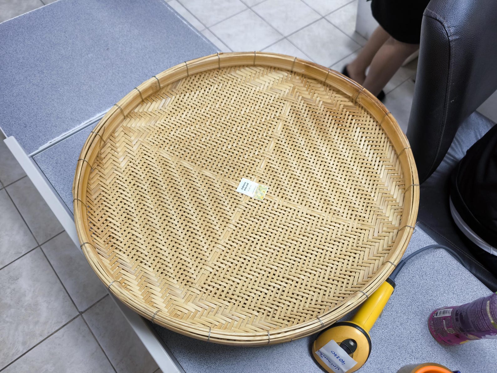 Thai Traditional Threshing Basket Dimensions 18 Inches | Bamboo Tray ...