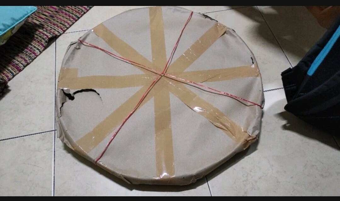 Thai Traditional Threshing Basket Dimensions 18 Inches | Bamboo Tray ...
