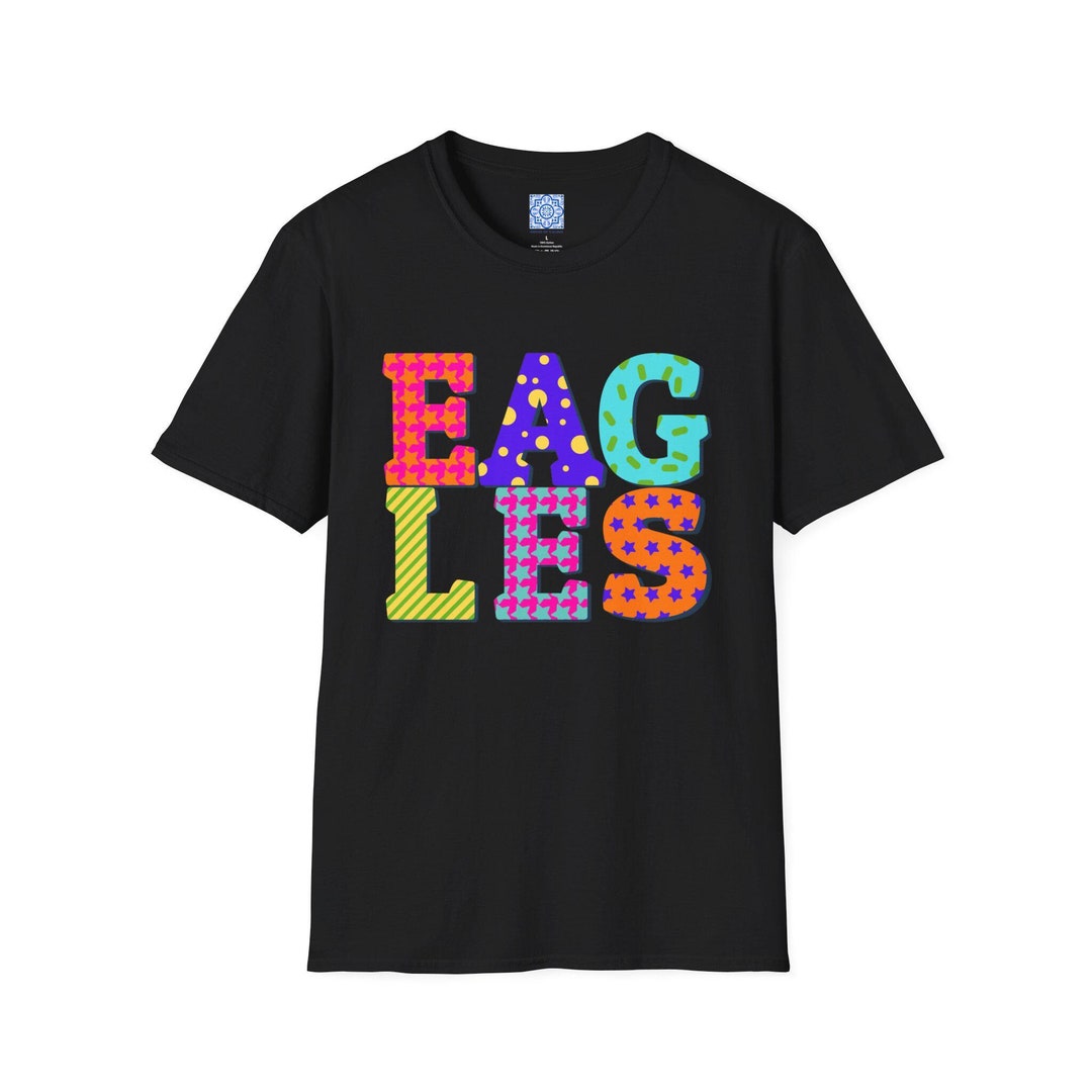 Sayre Eagles Mascot T-shirt: School Spirit Softstyle Tee - Etsy