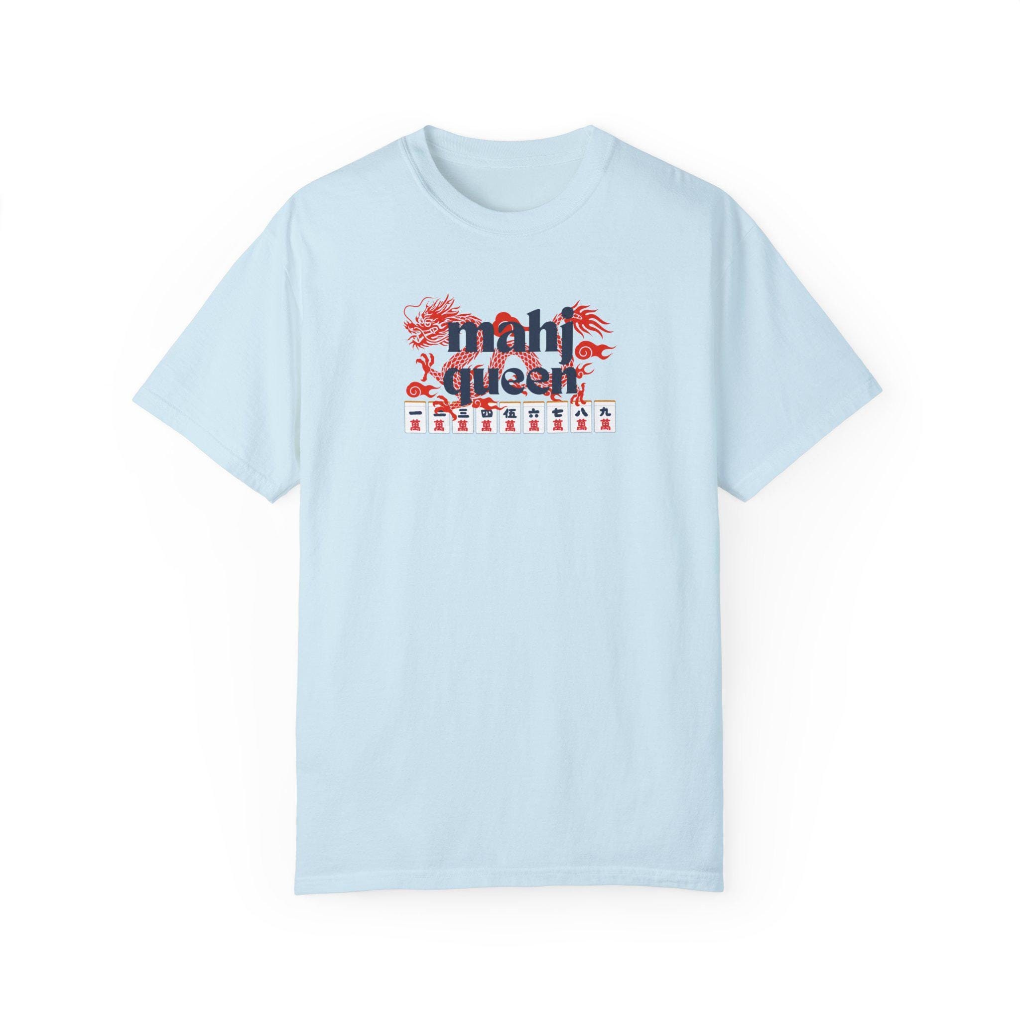 Mahjong Shirt, Mahj Tiles Chinese Game, Mahjong Queen, Ladies Night Out ...