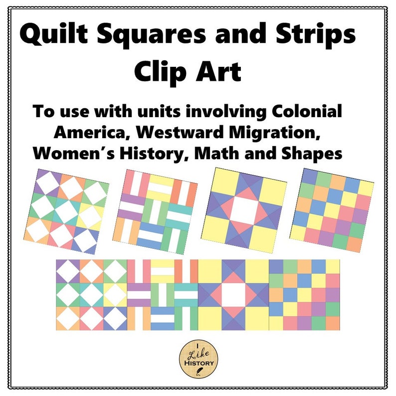 Quilt Clip Art - Etsy