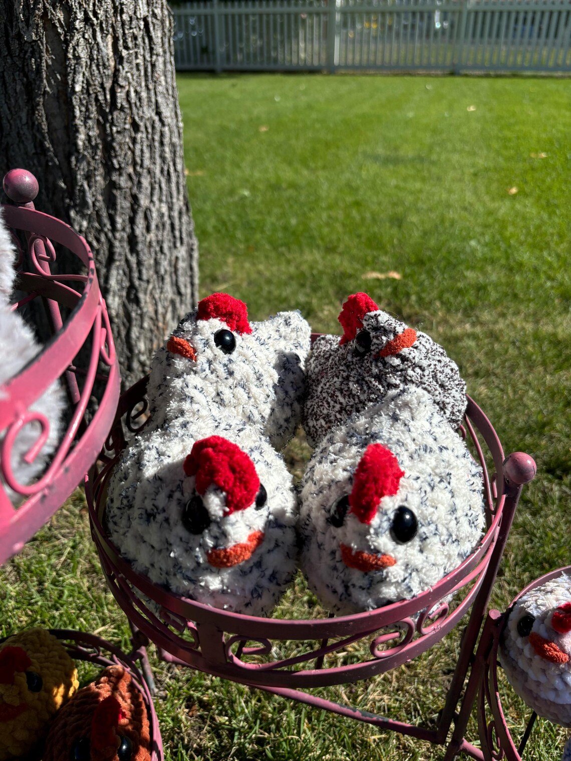 Crocheted Chicken - Etsy