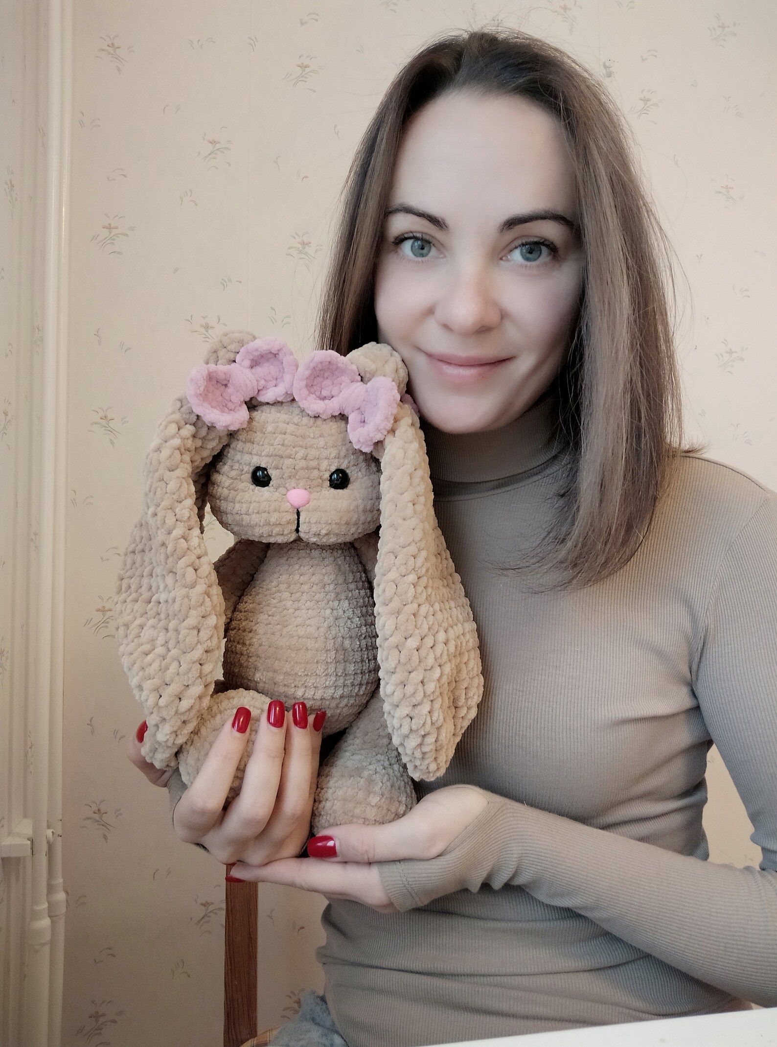 Crochet Bunny Pattern, Easy Amigurumi Rabbit Tutorial, Handmade Plush ...