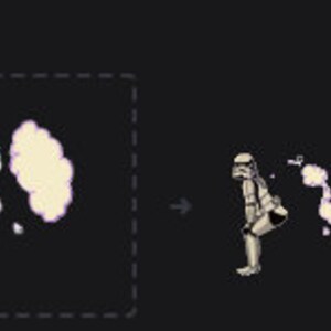 Animated Storm Trooper Farting Puff Cloud Emote - Etsy