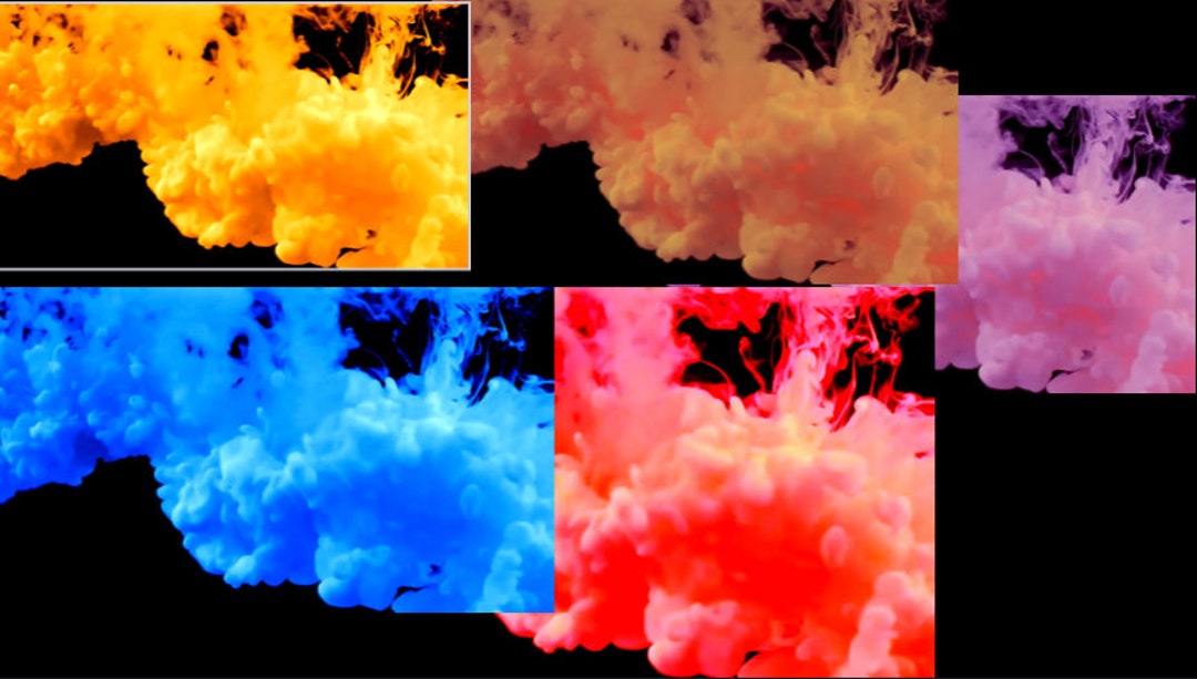 5 Colored Smoke Transition Bundle - Etsy