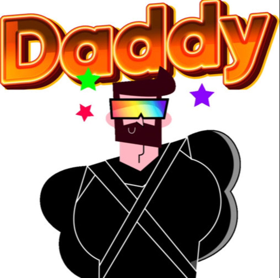 Animated Daddy Emote (transparent Background) - Etsy