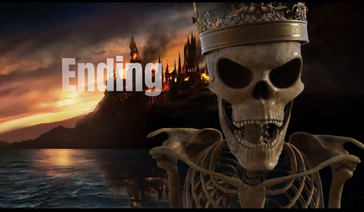Animated Skelton King Overlay, Starting, Be Right Back, Stream Ending ...