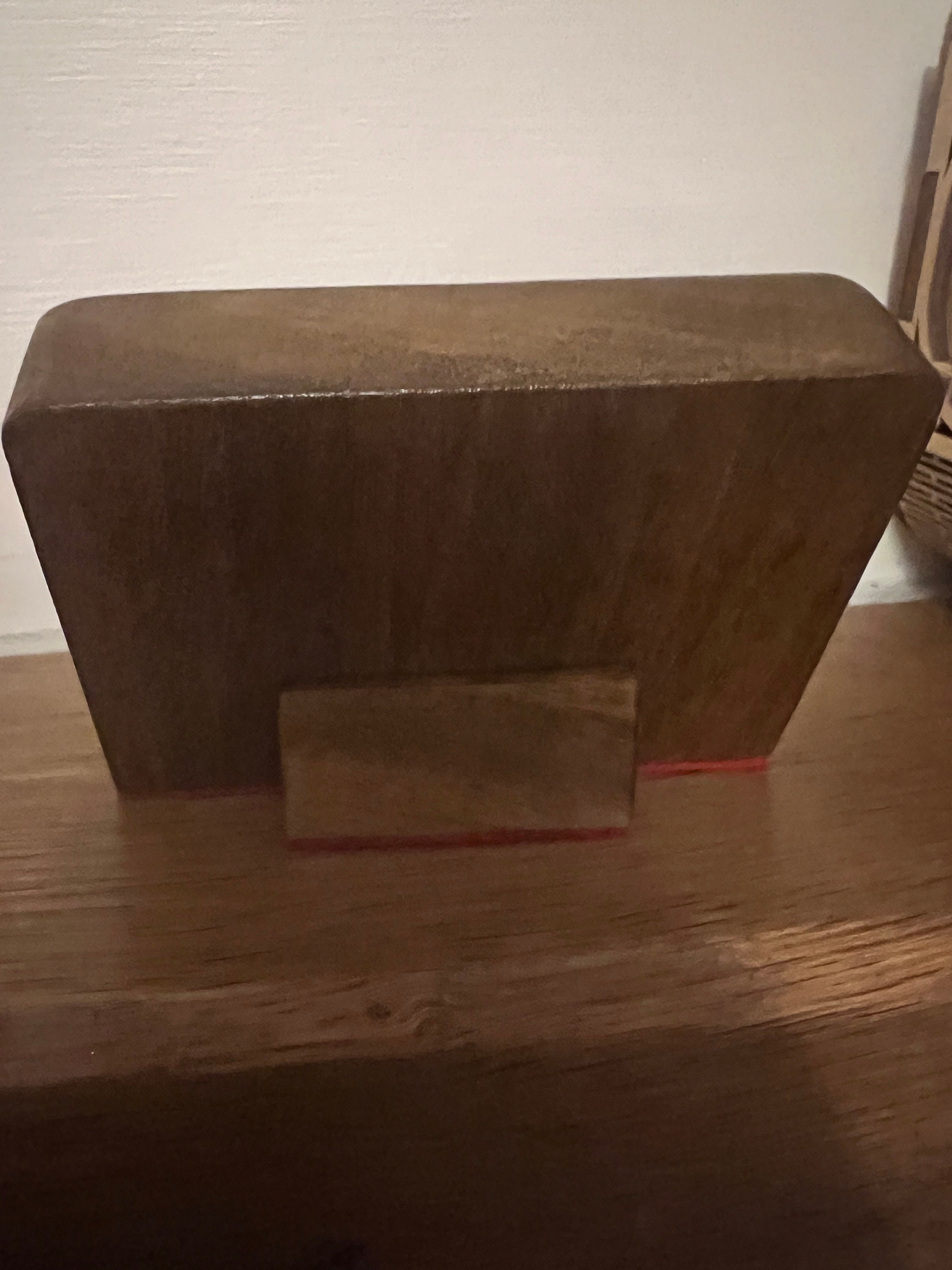 Wooden Coin Display Stand African Walnut - Etsy