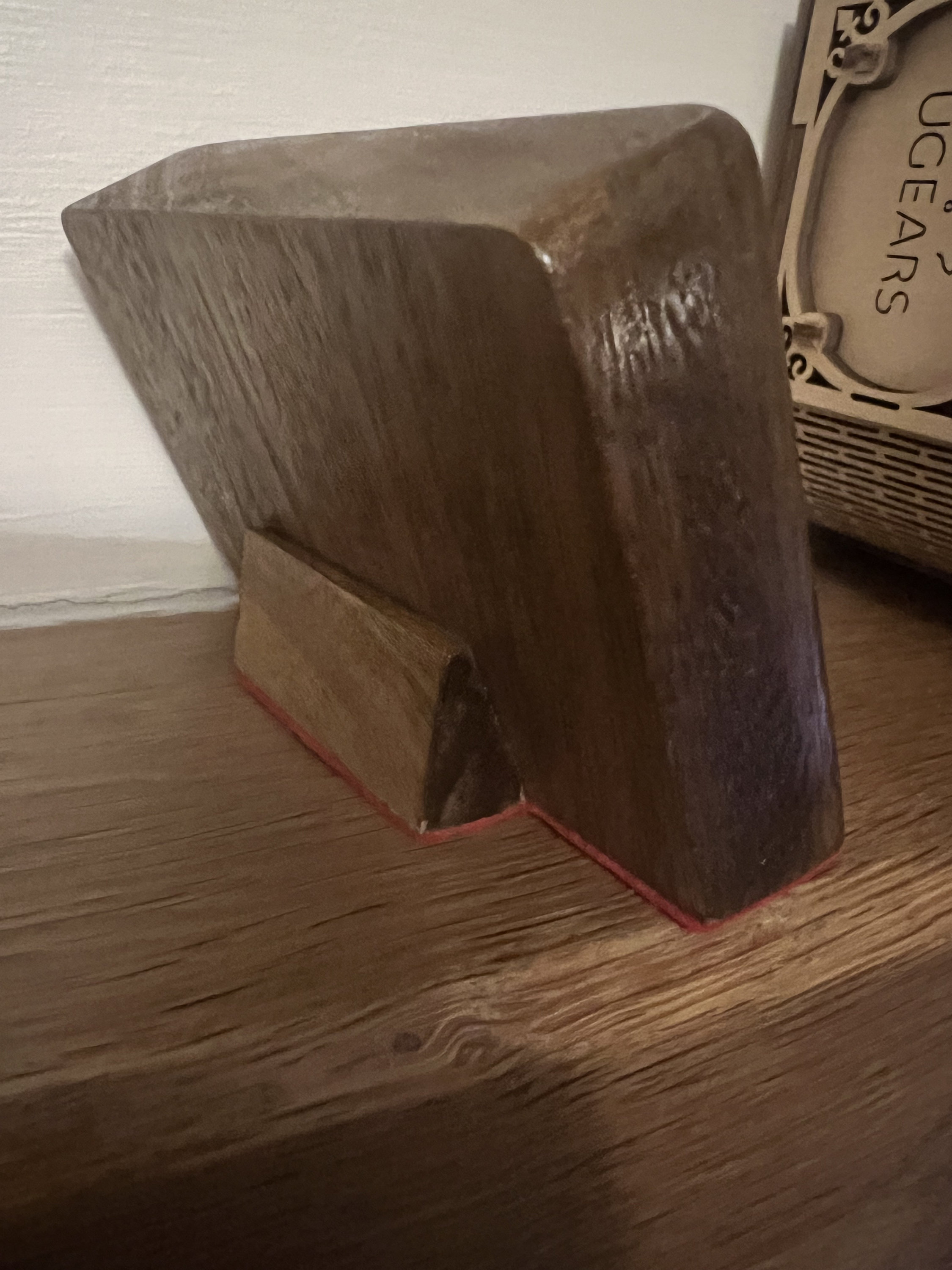 Wooden Coin Display Stand African Walnut - Etsy