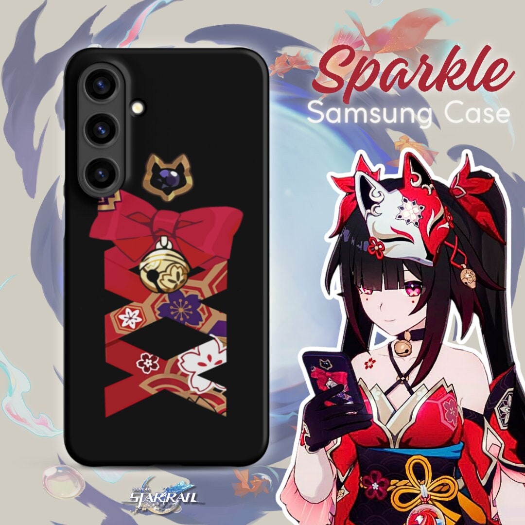 Sparkle Honkai Star: Rail Samsung Phone Case Unique Hanabi Gift - Etsy
