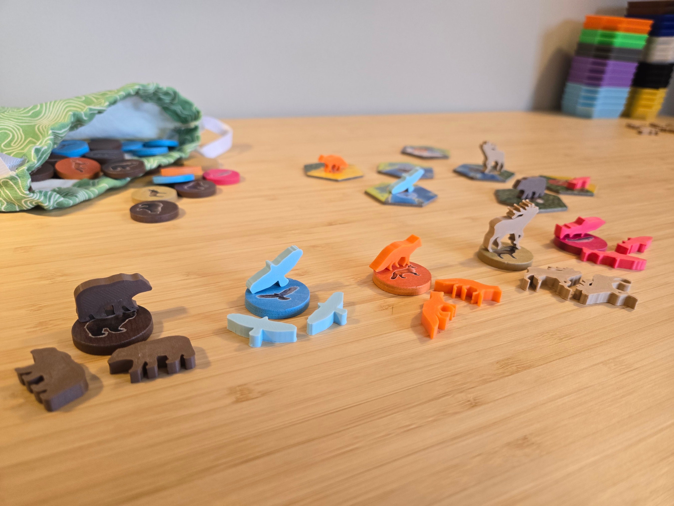 Cascadia & Landmarks Animal Tokens Upgrade Unofficial - Etsy