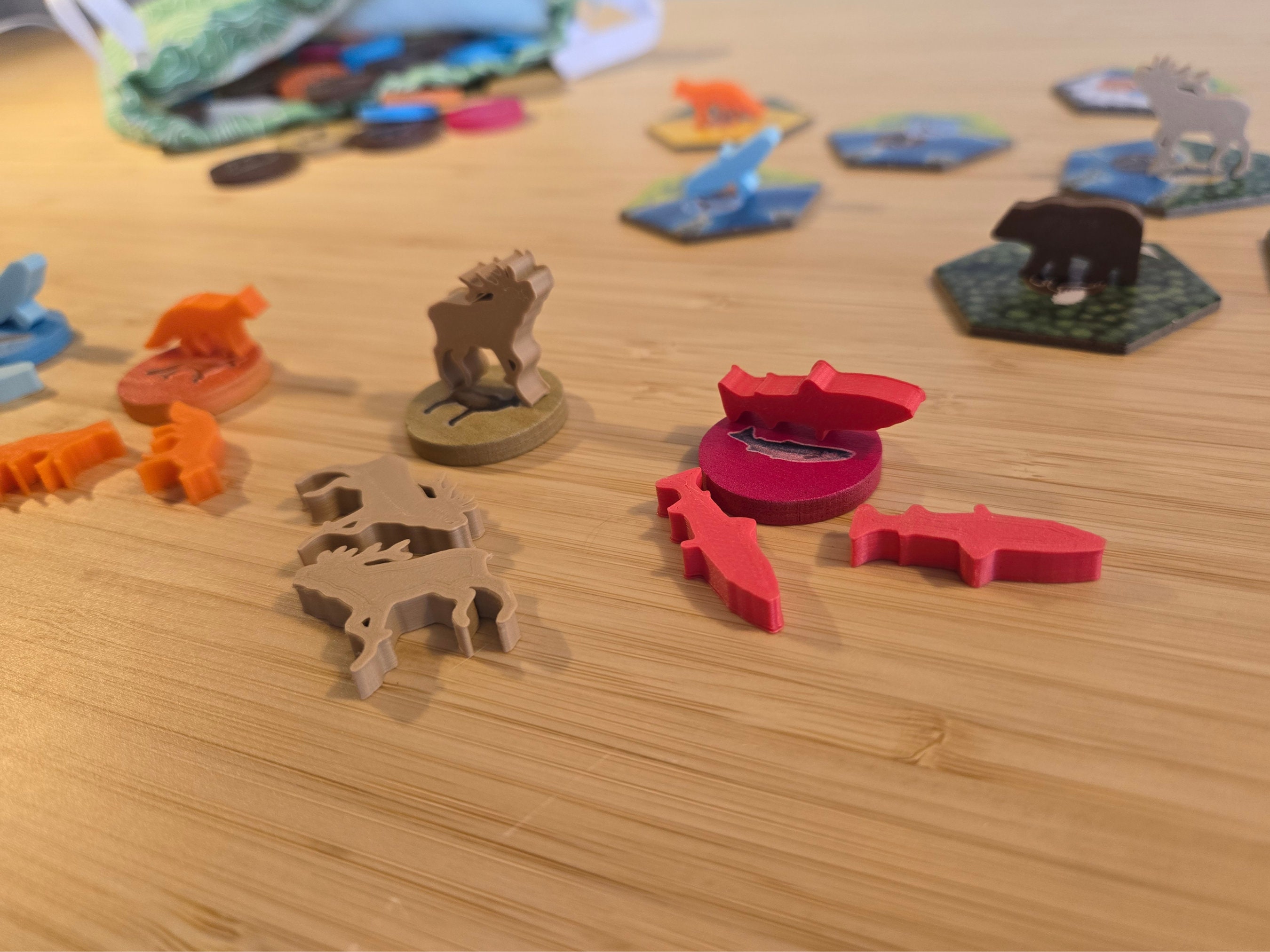 Cascadia & Landmarks Animal Tokens Upgrade Unofficial - Etsy