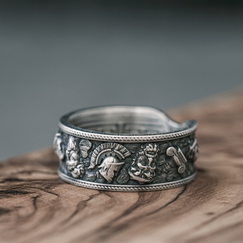 Greek God Ring - Etsy