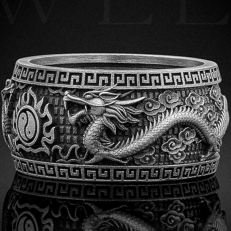 Dragon Rings for Men - Etsy