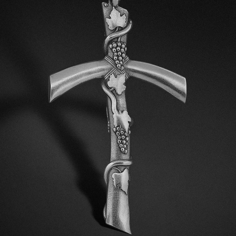 Grapevine Cross - Etsy