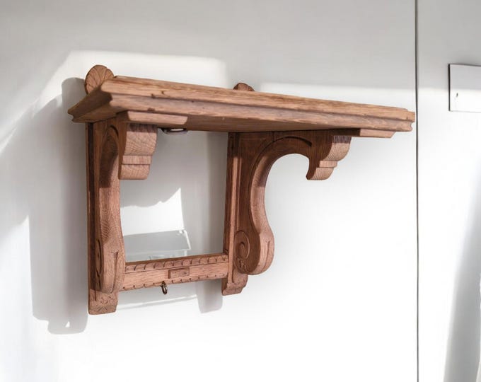 Vintage French Wall Shelf. Wooden Shelf, Carved Designs, French. - Etsy