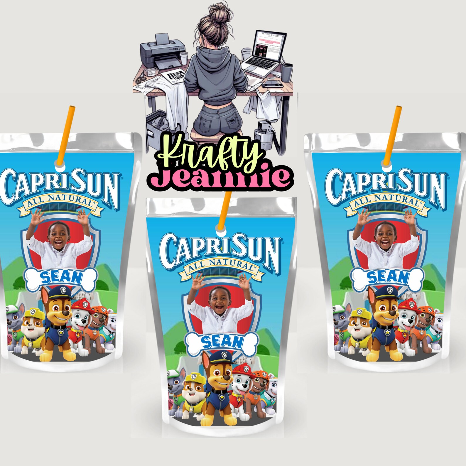 Paw Patrol Caprisun Juice Pouch Kool-aid Jammers Paw Patrol Party ...