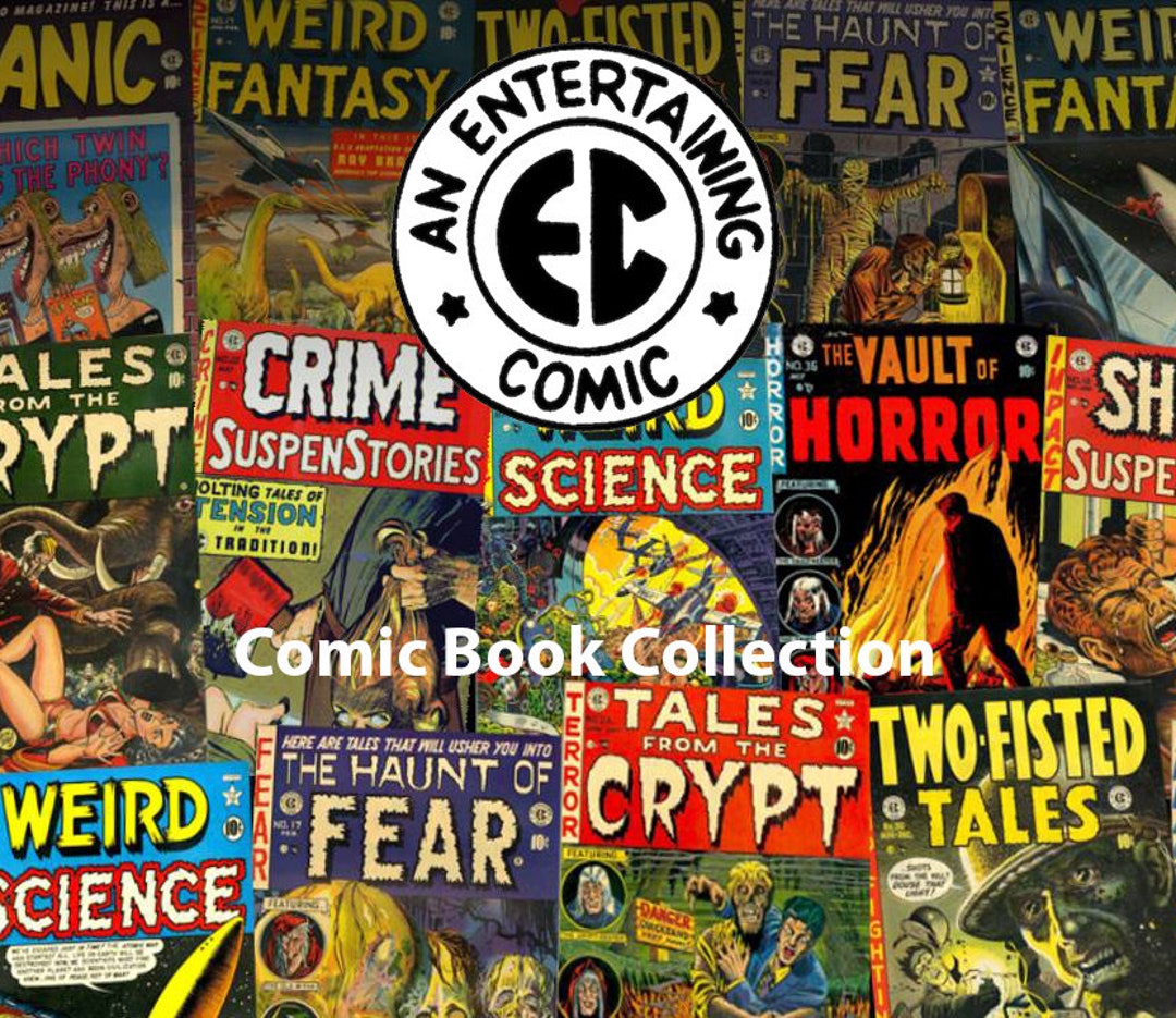 EC Comics max Gaines Digital Comic Book Collection 60GB 1000 Issues - Etsy
