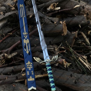 Handmade Zelda Master Sword Legend of Zelda Full Tang Skyward Link's ...