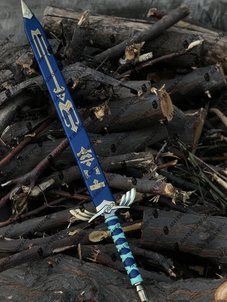 Handmade Zelda Master Sword Legend of Zelda Full Tang Skyward Link's ...
