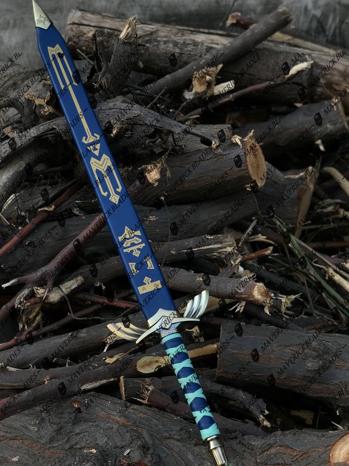 Handmade Zelda Master Sword Legend of Zelda Full Tang Skyward Link's ...