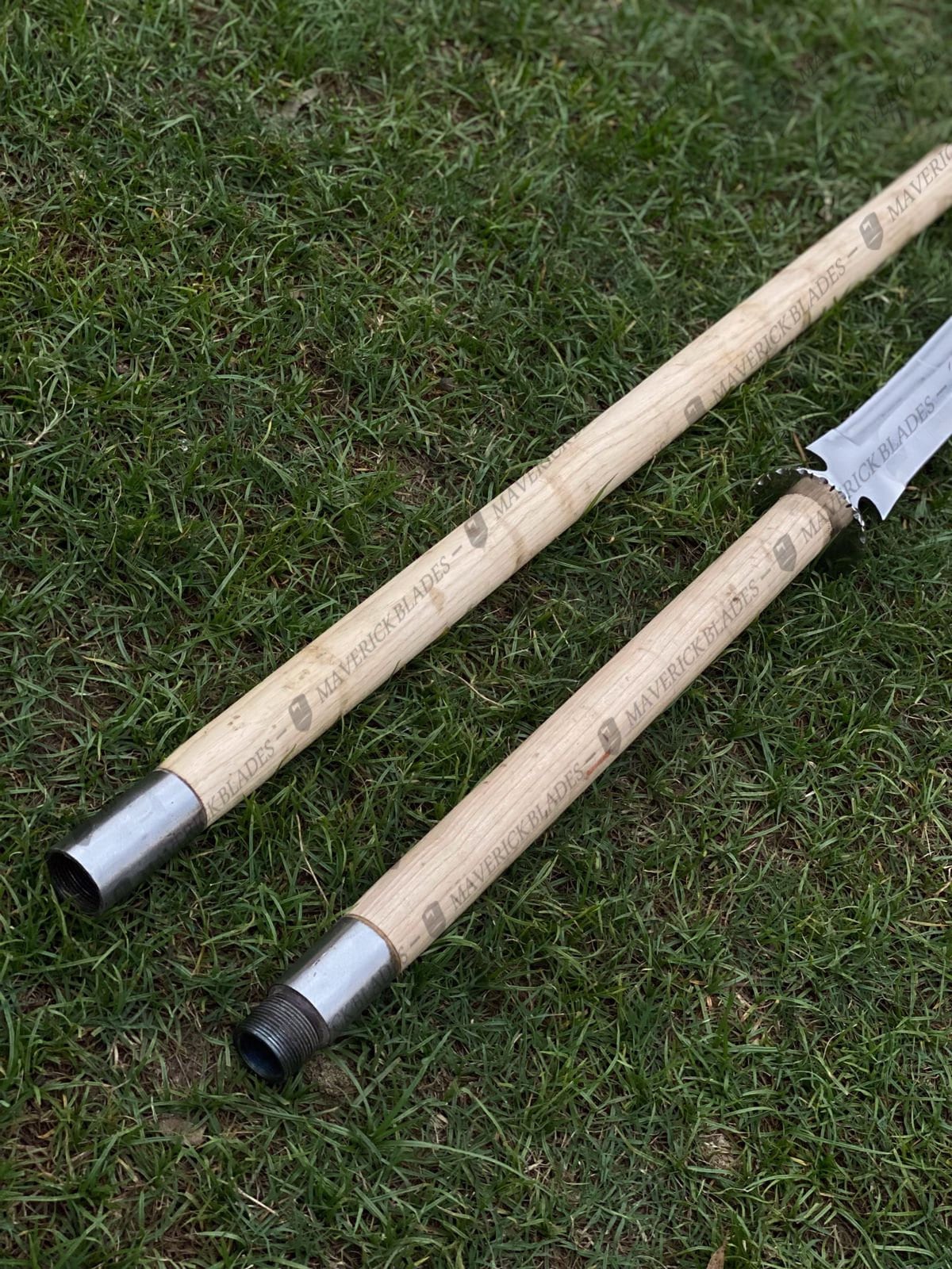 Viking Long Spear Throwing Spear Damascus Blade Spear Viking Throwing Spear Stainless Steel ...