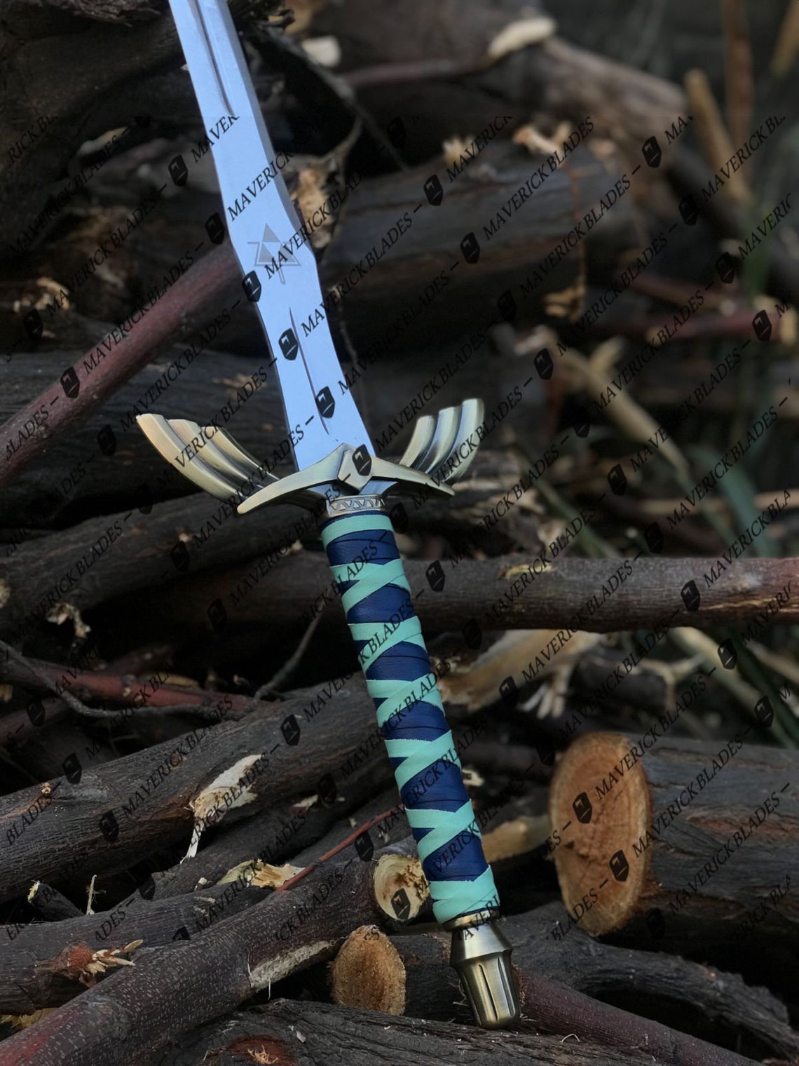 Handmade Zelda Master Sword Legend of Zelda Full Tang Skyward Link's ...