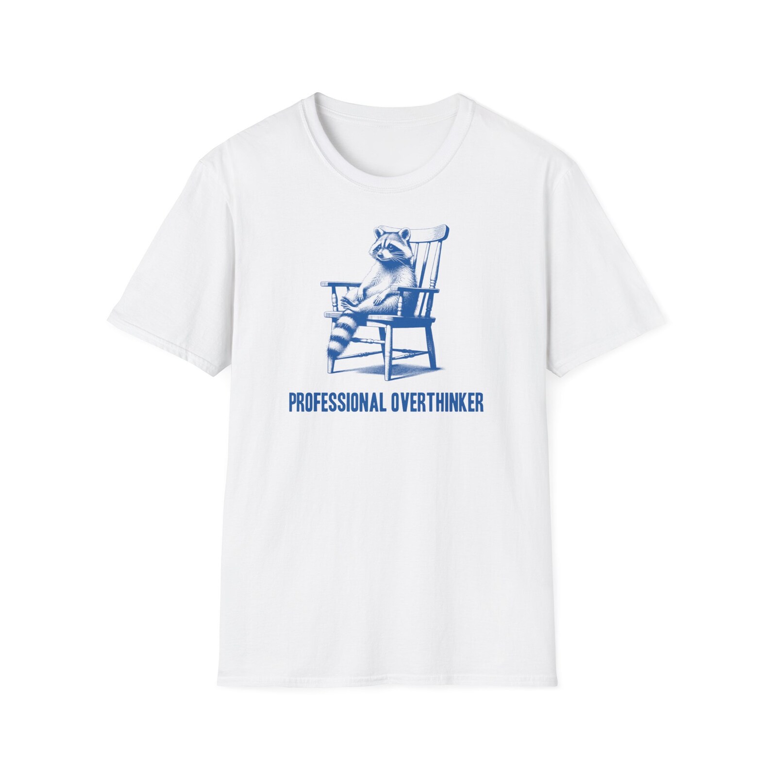 Professional Overthinker T Shirt | Tee for People Who Think or Stress ...