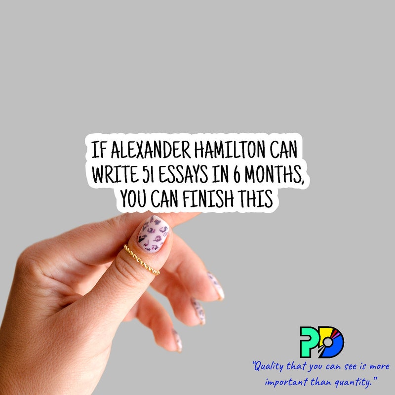 Hamilton Water Bottle - Etsy
