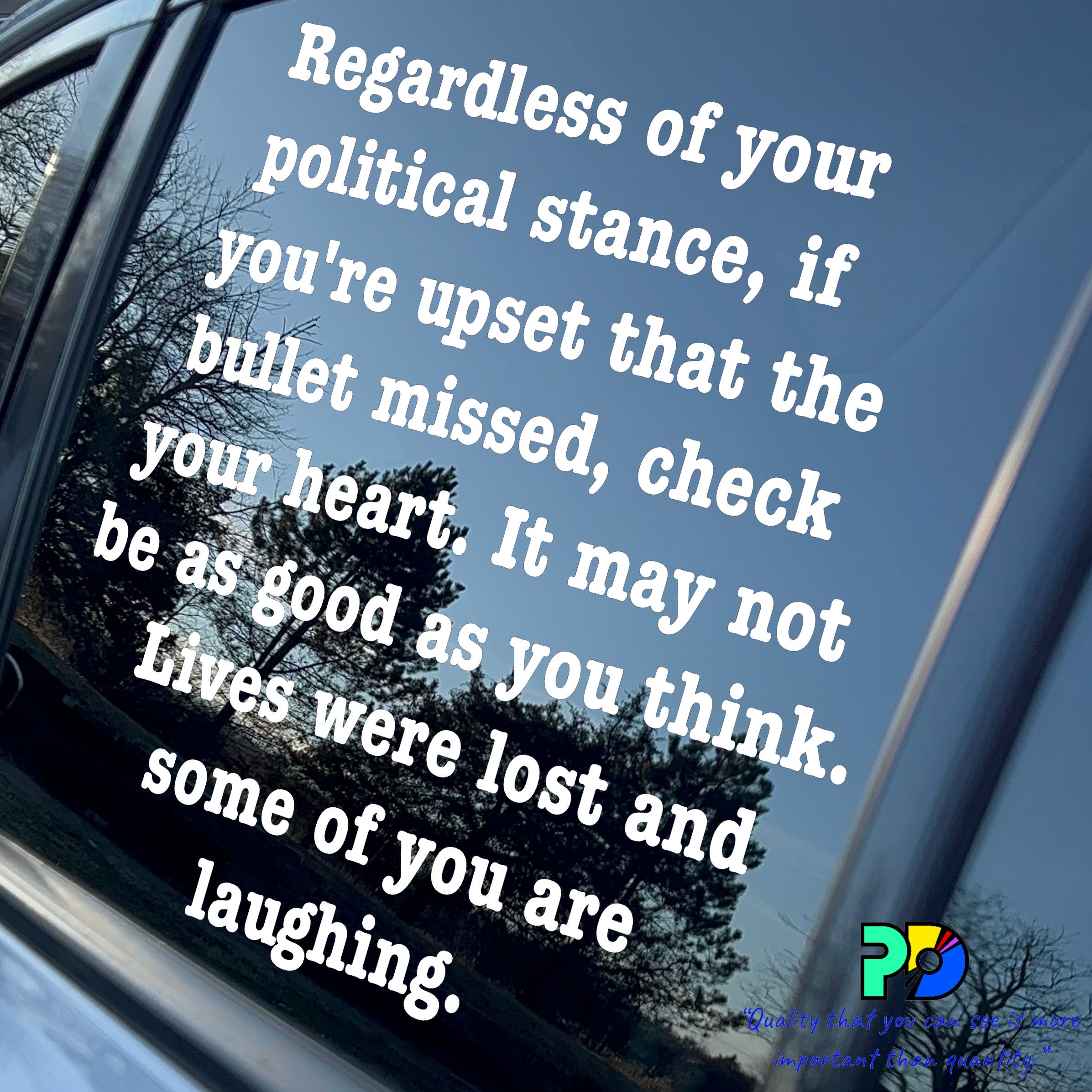 Trump 2024 Assassination Attempt Sticker | MAGA Sticker | Decal Sticker ...