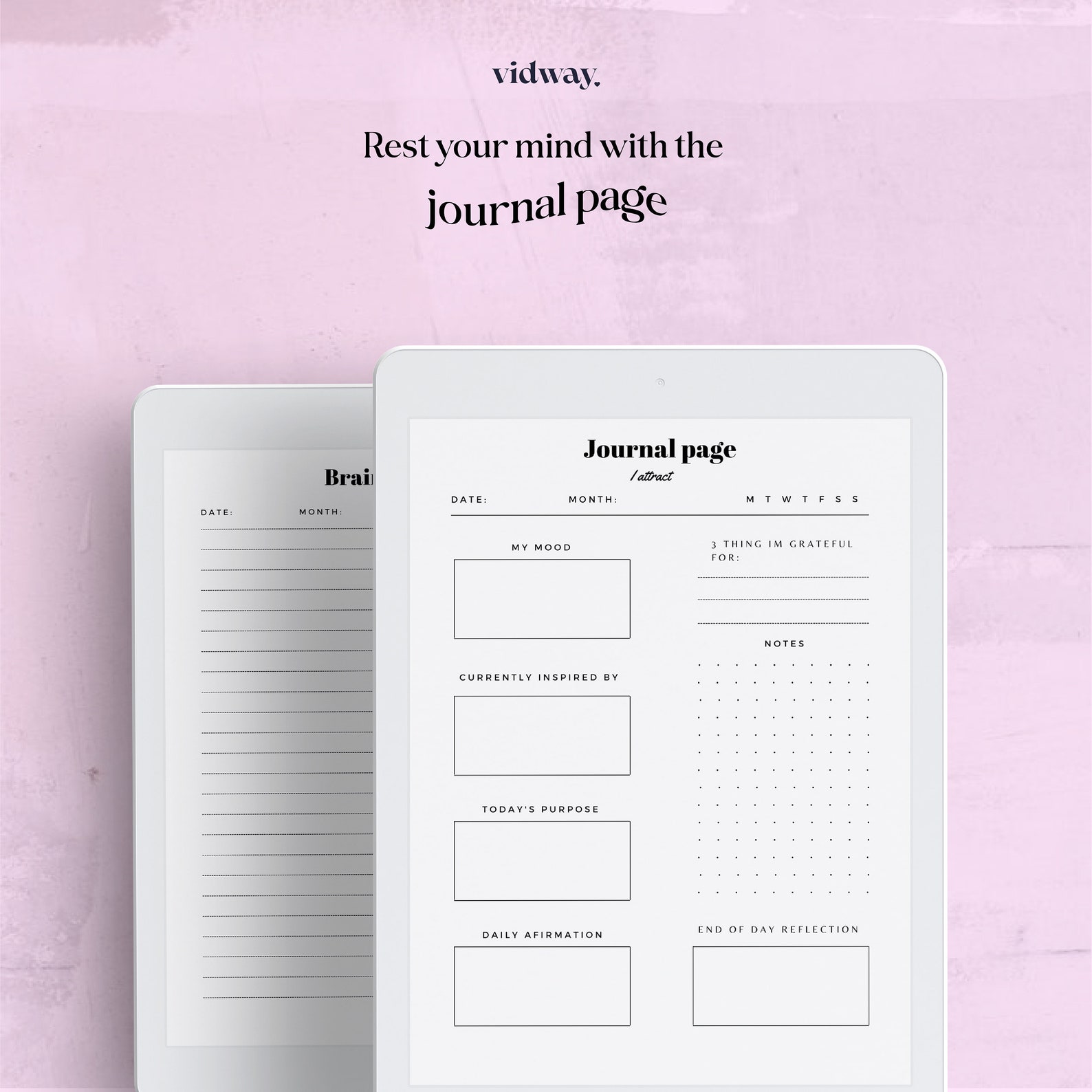 Digital Planner 2024, Digital Planner Goodnotes, Undated, Diary Planner ...