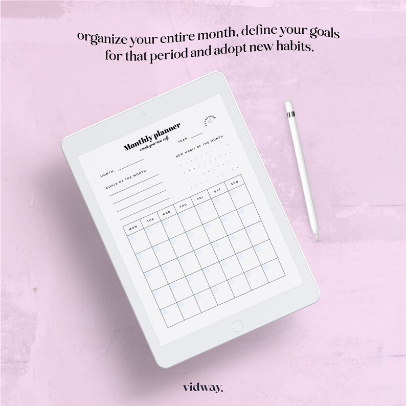 Digital Planner 2024, Digital Planner Goodnotes, Undated, Diary Planner ...