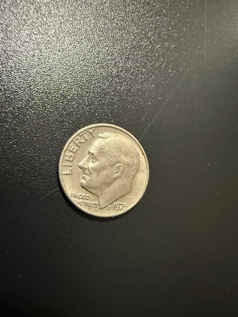 1975 No Mint Mark Dime - Etsy