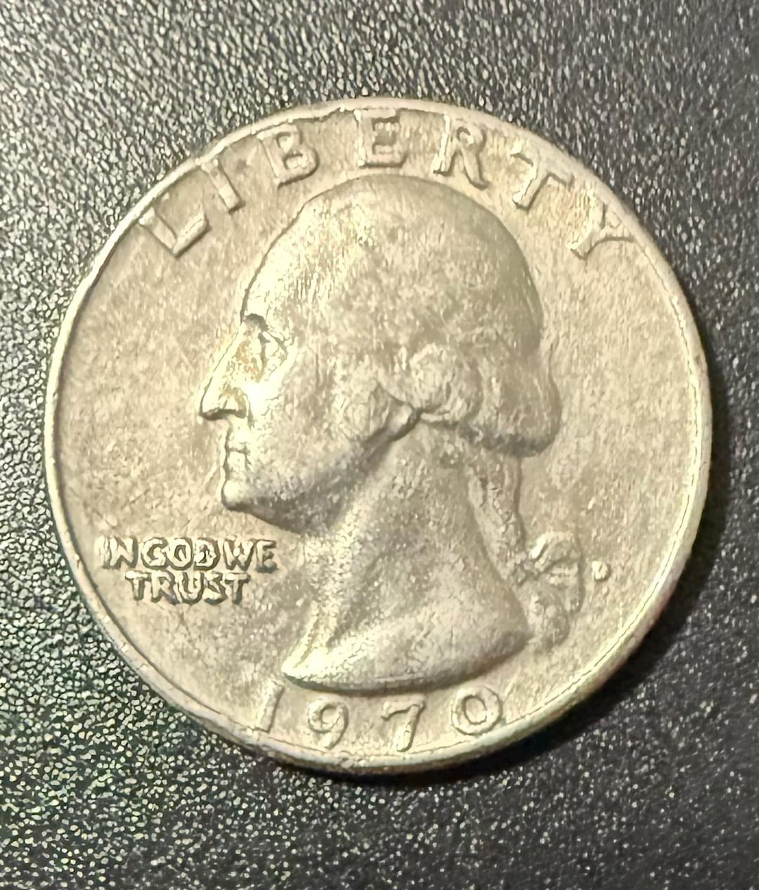 1970-D Washington Quarter Mint Mark Error With Filled Mint, Other ...