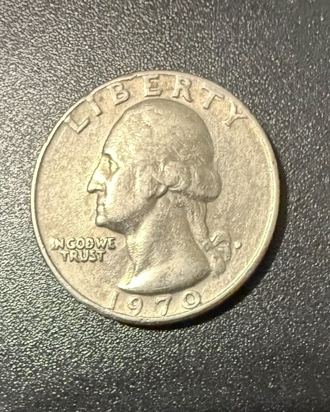 1970-D Washington Quarter Mint Mark Error With Filled Mint, Other ...